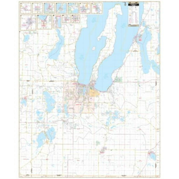 Univarsal 911842114016-51.5x71.5-PPR 51.5 x 71.5 in. Traverse City ...