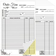 1 Carbonless Purchase Order Receipt Record Book 2 Part 30 Sets ...