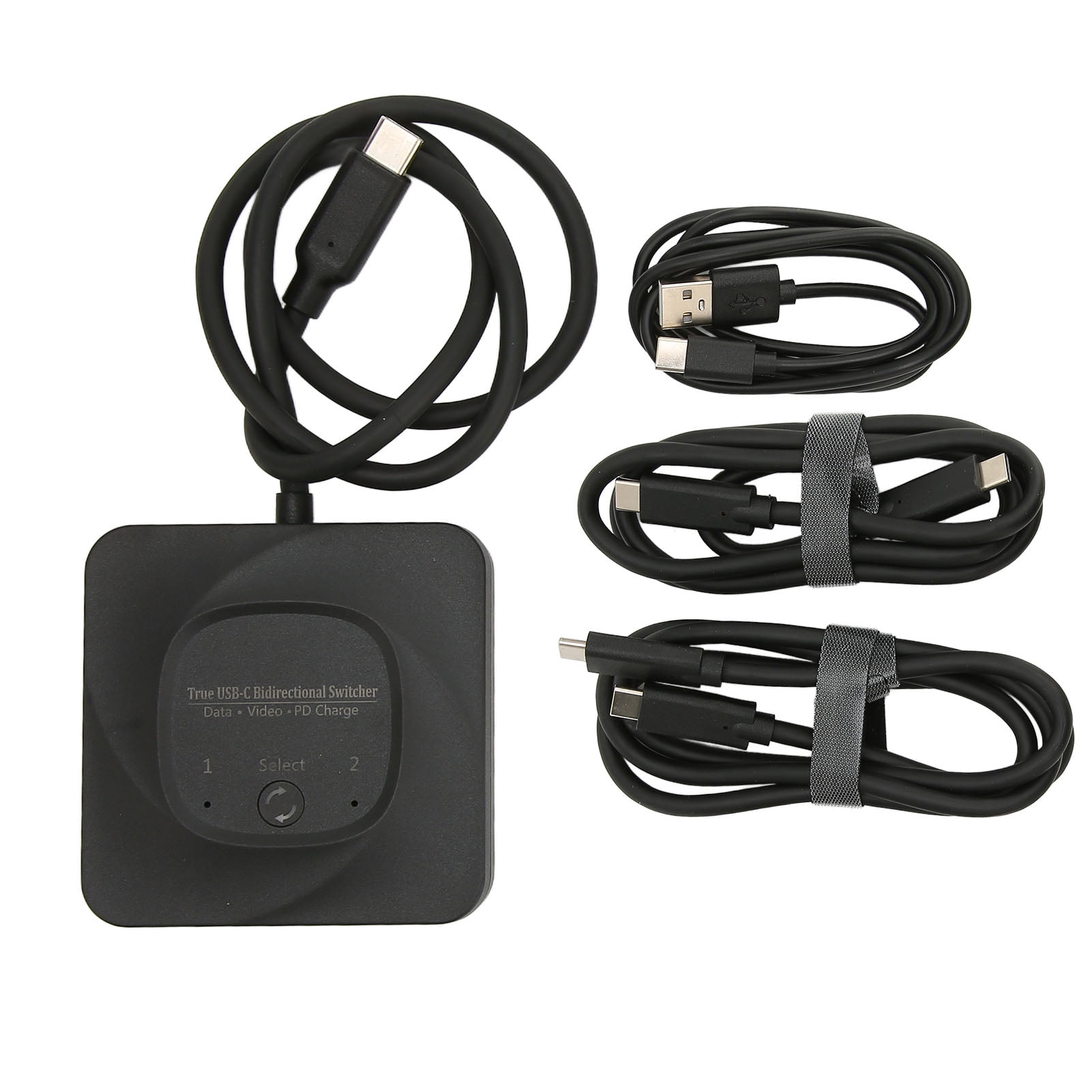 Conmutador USB C 8K 60Hz HD Conmutador USB bidireccional Salida 2 en 1 ...