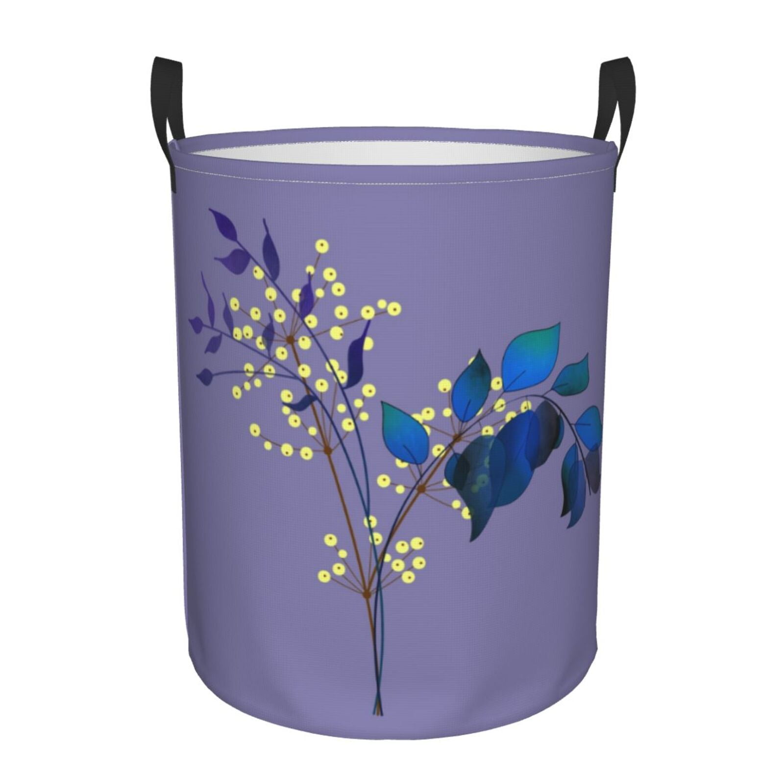 ZNDUO Laundry Basket, Round Laundry Storage Basket, Waterproof Laundry ...