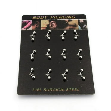 304 Stainless Steel Cone Internally Threaded Labrets for Women Men ...