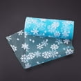 2Roll Snowflake Deco Mesh Ribbons Tulle Fabric Tulle Roll Spool Fabric ...