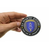 8th Infantry Division Pathfinder Patch - 3x3 inch. Embroidered Iron on ...