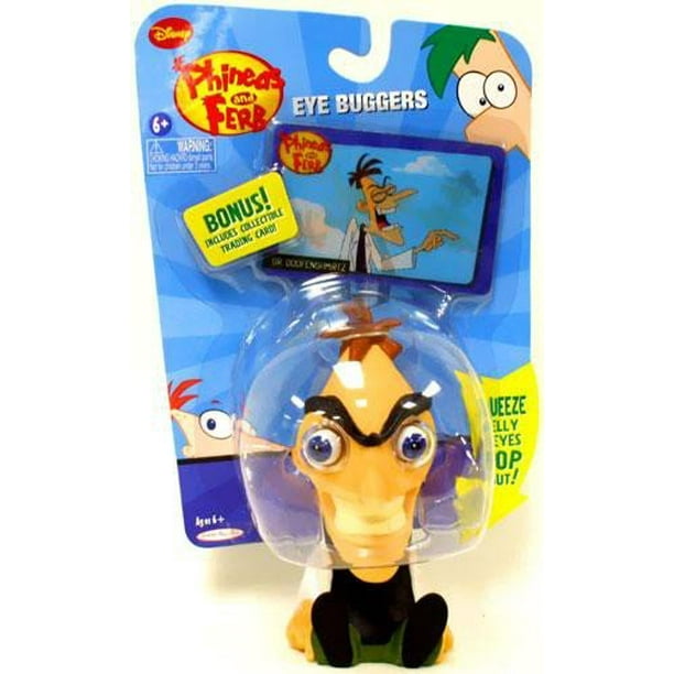Figura de Phineas y Ferb Disney Eye Buggers - Dr. Doofenshmirtz Phineas ...