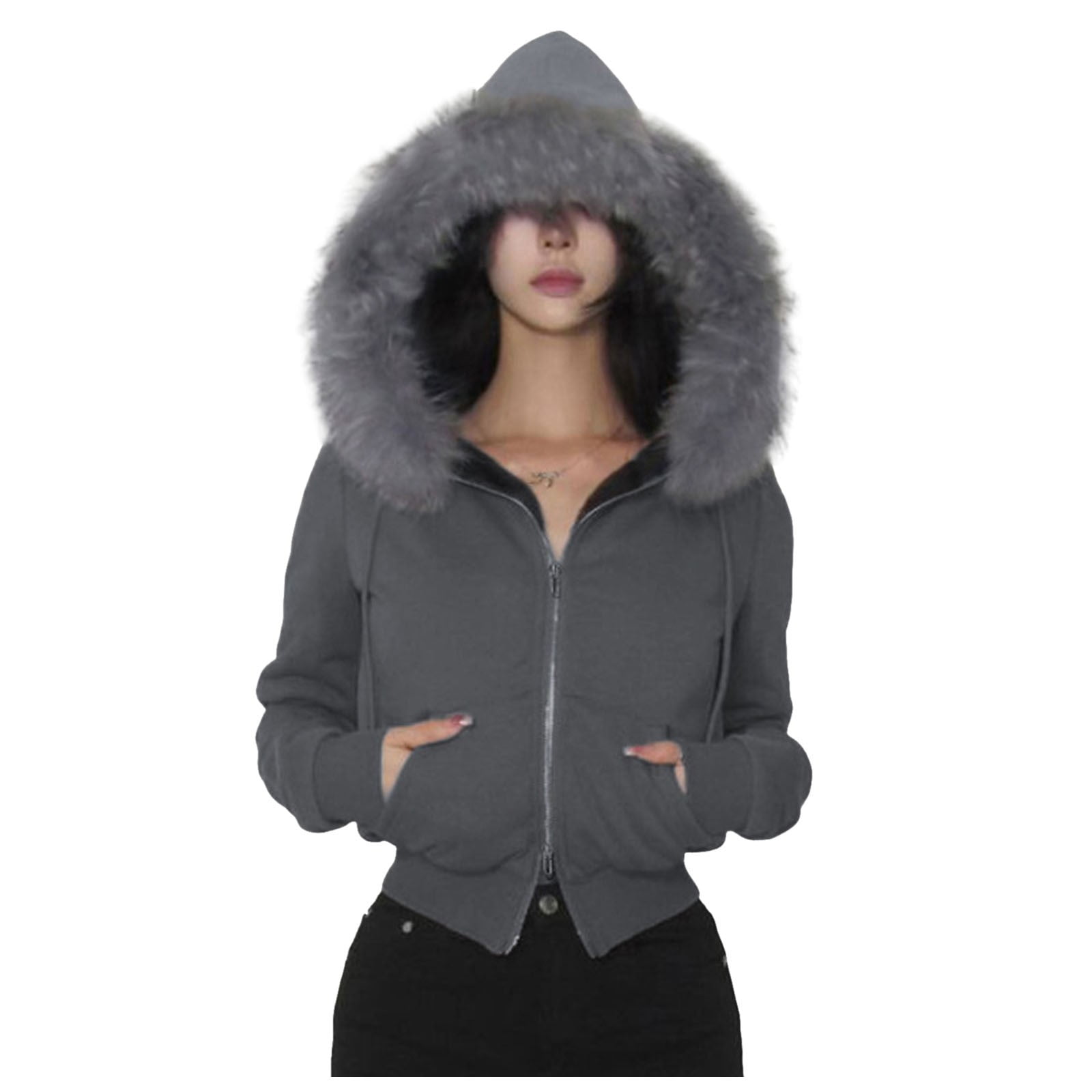 Click here for Tyuiop Womens Fashion Solid Hoodies Sweatshirts Lo... prices