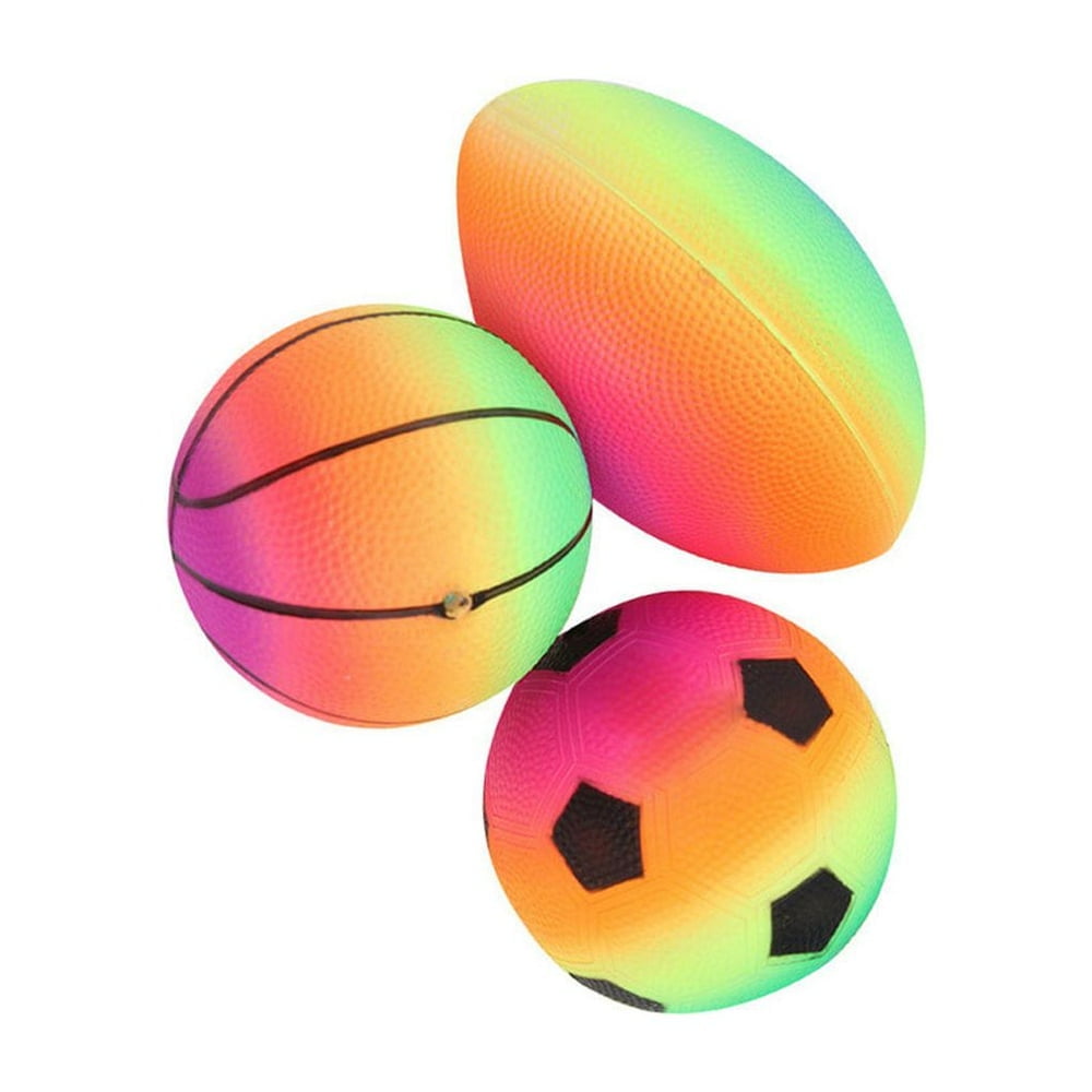 Click here for Generic 3pcs Balls Set Rainbow Inflatable Convenie... prices