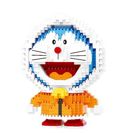 1set Building Bricks Mini Hands-on Ability Exquisite Doraemon Figure ...