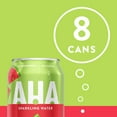 AHA Lime and Watermelon Flavored Sparkling Water, Unsweetened, 12 fl oz, 8 Cans - Walmart.com