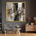 Affixzi Abstract Jazz Instrument Wall Art, Saxophone and Piano, Music ...