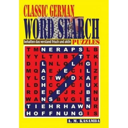 Classic German Word Search Puzzles [German] | Walmart Canada