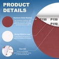 Uxcell 10 Pack 9 Inch PSA Sanding Discs 80 Grit Aluminum Oxide Self ...