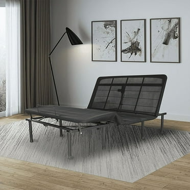 Mainstays Power Adjustable Metal Platform Bed Base with Wireless Remote ...