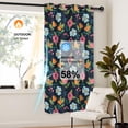 Pioneer Flower Floral Print Pattern Blackout Curtains,Triple Weaved ...