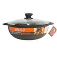 Imusa 7 Quart Nonstick Fuzion Caldero (Dutch Oven) with Glass Lid ...