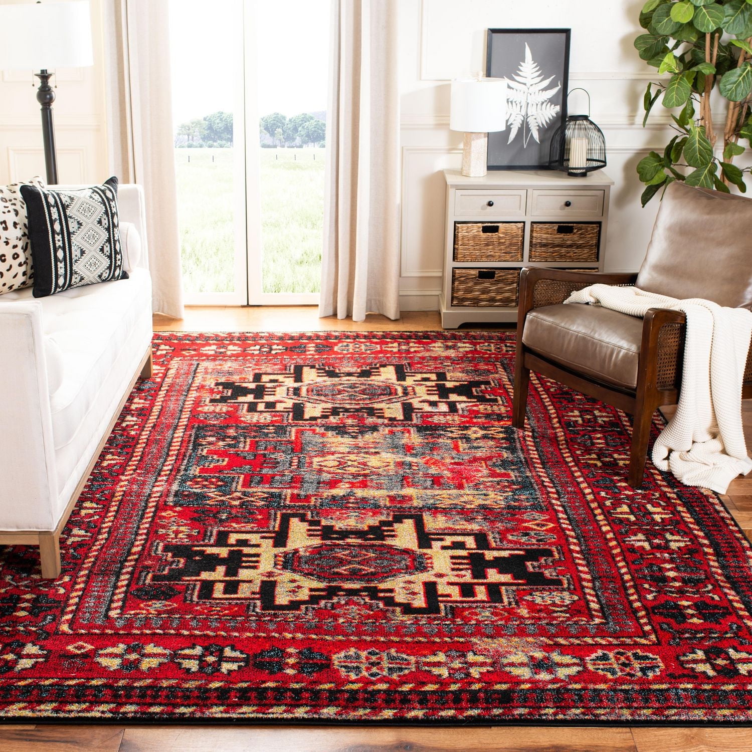 Click here for Safavieh Vintage Hamadan Edin Traditional Area Rug... prices