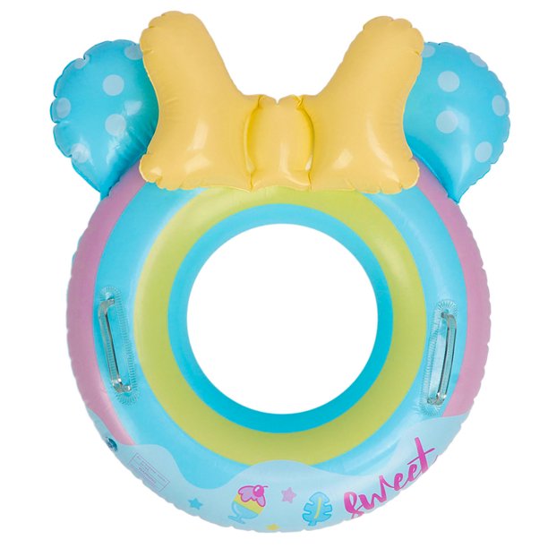 Kid Cute Cartoon Swimming Ring Children Beach Party Soft Inflatable ...