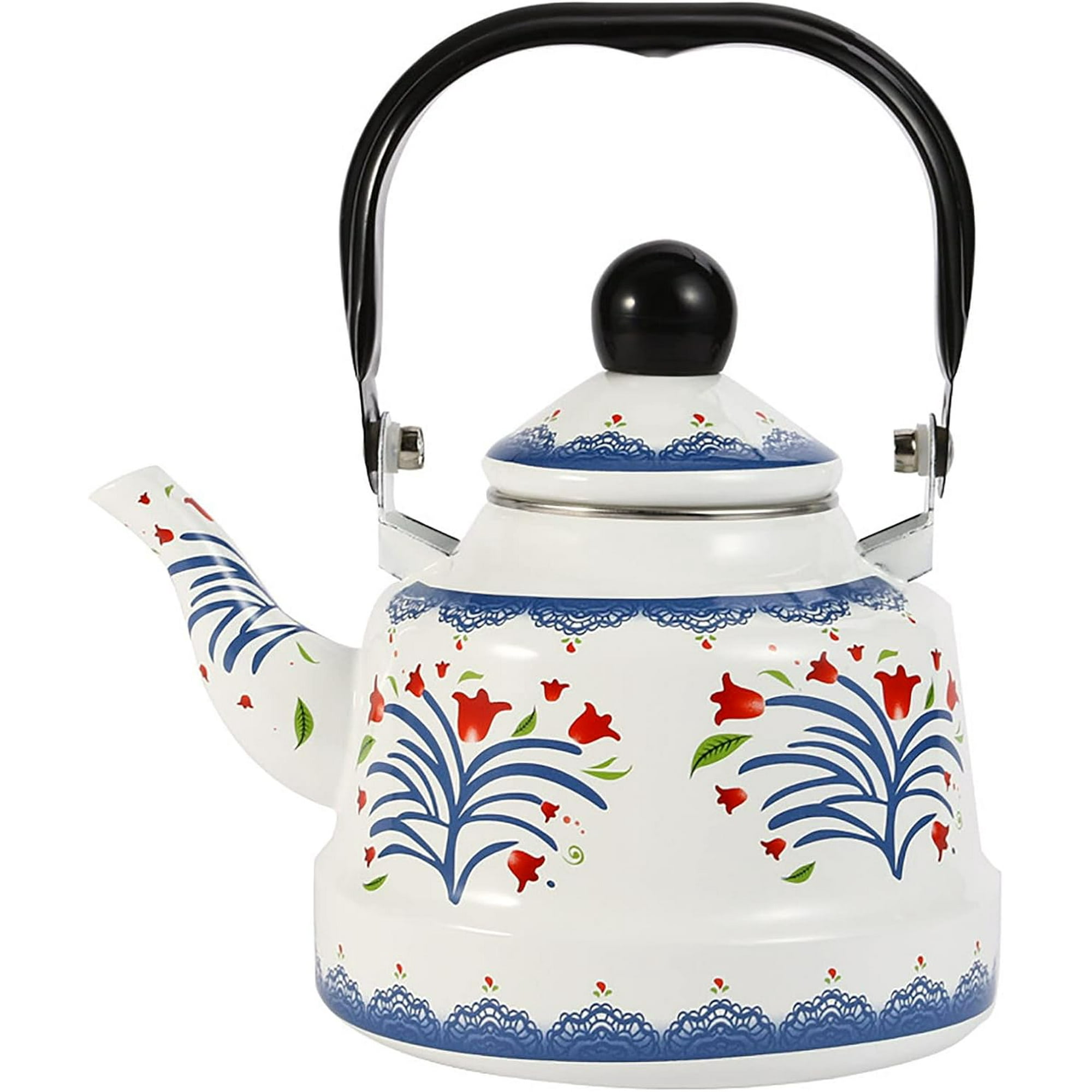 Click here for Unbranded Vintage Enamel Kettle Enamel Kettle Teap... prices