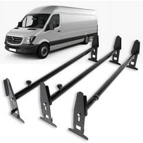 CCIYU Adjustable Roof Ladder Racks for Chevy Express 96-18, 55.2"-78.8 ...