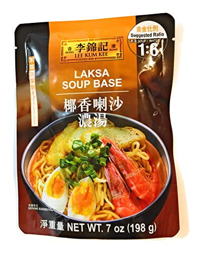 Ready-to-Use Lee Kum Kee, Laksa Soup Base, Just add water, No ...