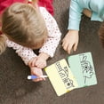 Kids Grid Symmetry Drawing Set – 20 Page Erasable Learning Cards ...