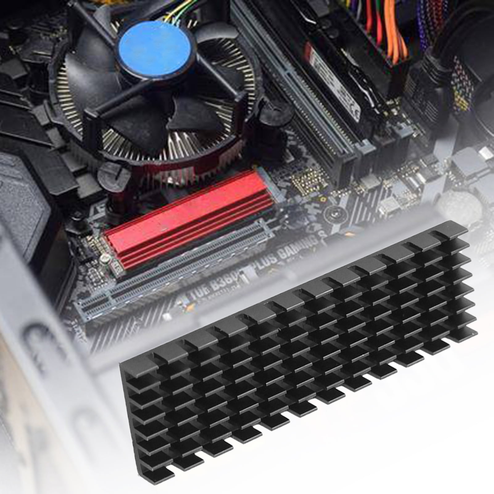 SSD Radiator Stable Fast Heat Dissipation Heightened M.2 2280 NGFF SSD ...