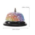 BESTYASH Printed Service Bell Manual Reception Bell for Hotel and Bar ...