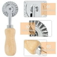 Niyofa Pastry Wheel Cutter Aluminum Alloy Pastry Cutting Wheel with ...