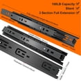 18 Inch Drawer Slides 4 Pairs Side Mount Cabinet Glides - Walmart.com