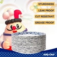 JOLLY CHEF 200-Pack 8.5" Paper Plates: Leak & Cut Resistant for Any ...