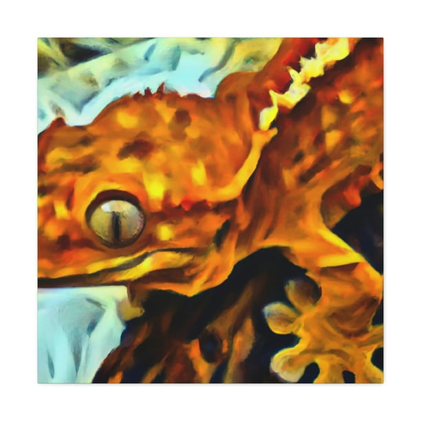 Crested Gecko Art
