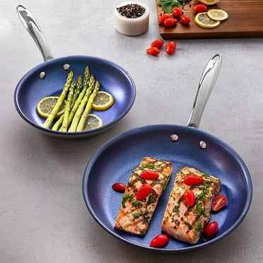 Tasty Ceramic Titanium-Reinforced Non-Stick Centerpiece Pan with Glass ...
