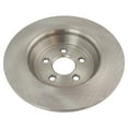 TRQ Rear Driver & Passenger Side Brake Rotor Pair Fits Select Ford Edge ...