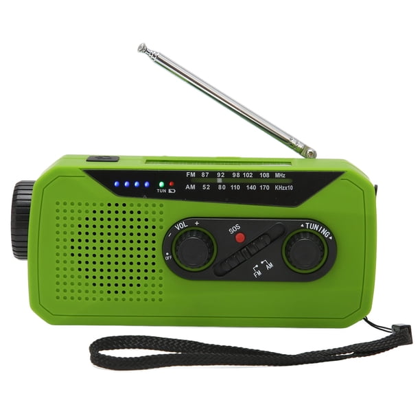 Emergency Radio,Hand Crank Radio AM/FM/SOS Weather Radio Hand Crank ...