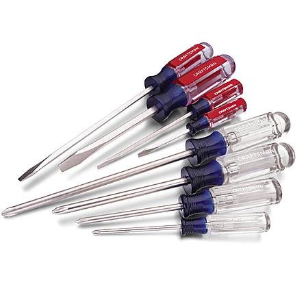 Craftsman 8 Piece Assorted Screwdriver Set - Walmart.com
