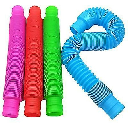 Pop Tube Toys For Kids And Adults,pop Multi-color Tubes Sensory Toy ...