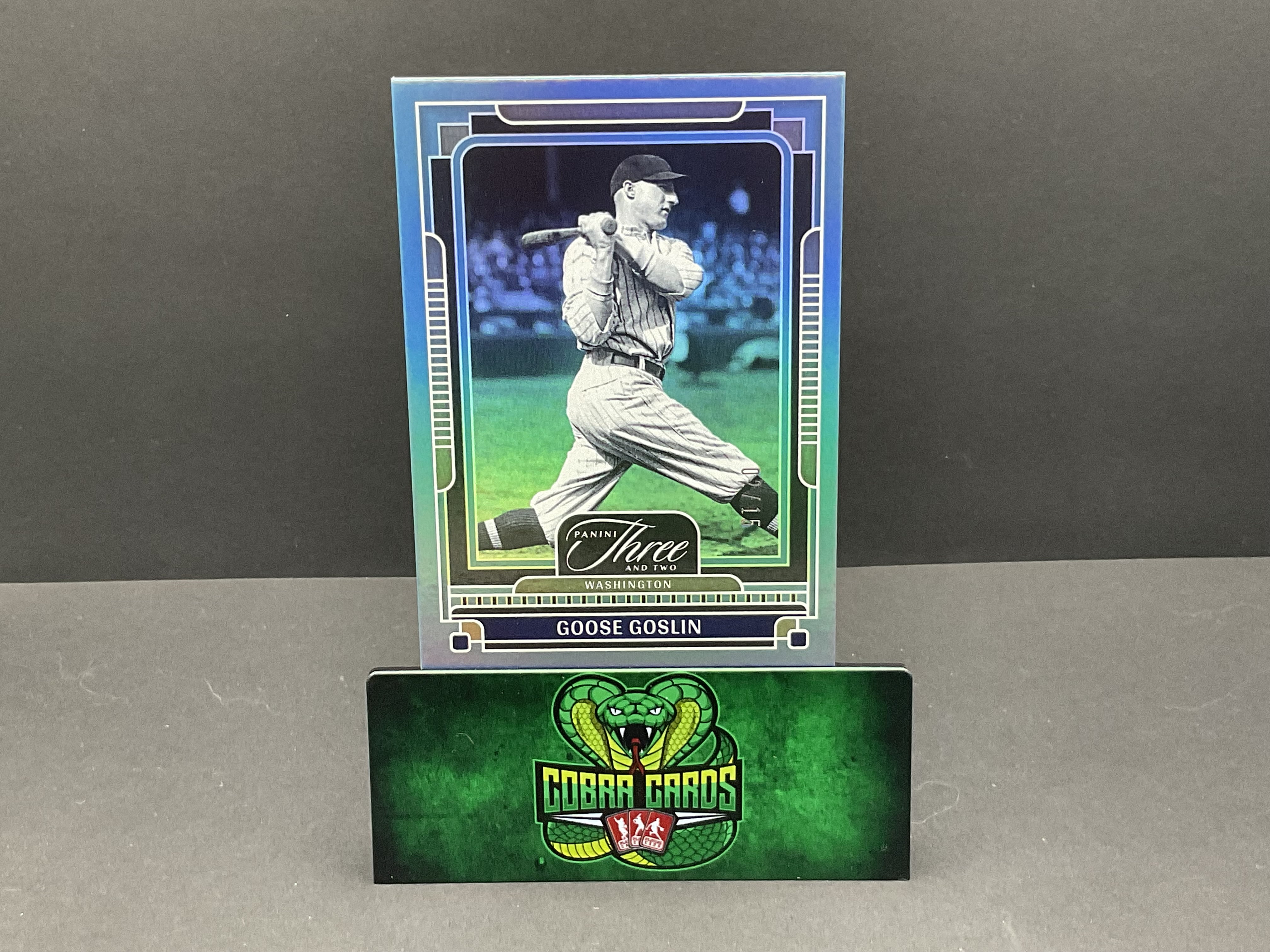 2025 Panini Three and Two Goose Goslin #58 Holo Blue /15 - Walmart.com