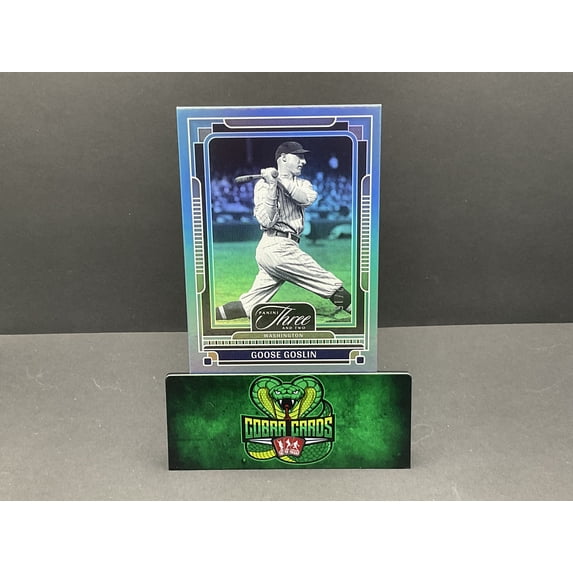 2025 Panini Three and Two Goose Goslin #58 Holo Blue /15 - Walmart.com