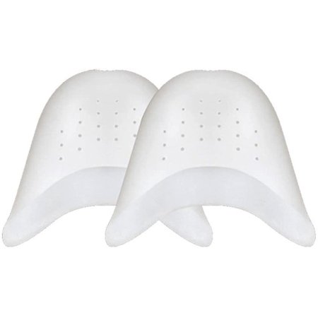 Toe Caps-2 Pairs Silicone Gel Toe Caps Soft Ballet Pointe Dance Athlete ...