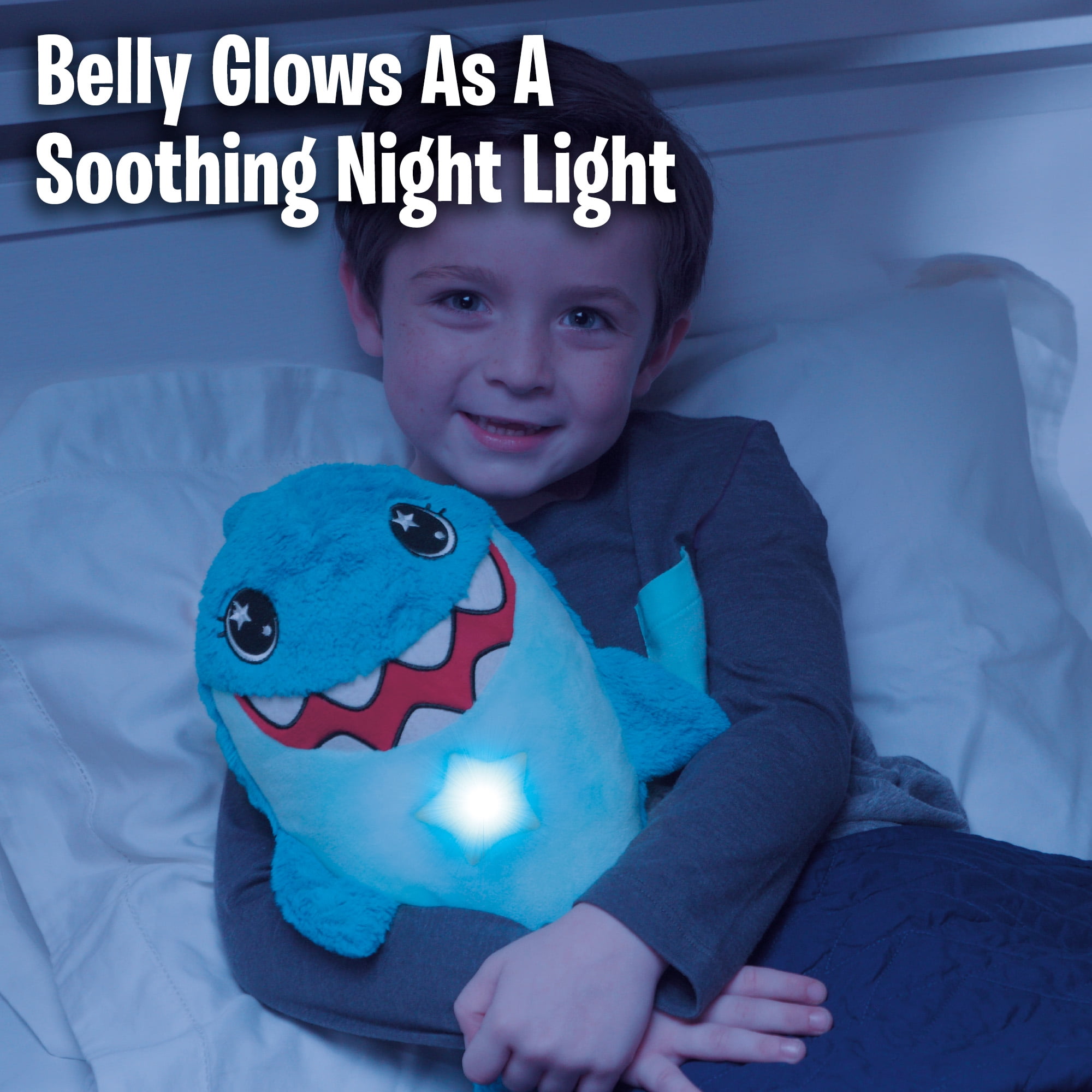 Buy Star Belly Dream Lites Snuggly Shark, Huggable Kids Night Light, As ...