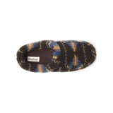 Dearfoams Men's Cozy Comfort Fuzzy Clog Slippers with Flannel Lining ...