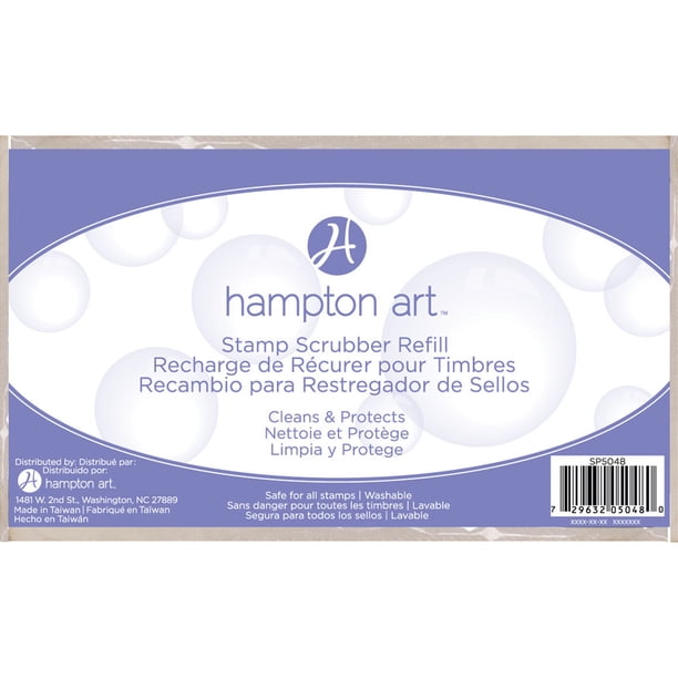 Hampton Art Stamp Scrubber Refill Pad 7.25"X4.25"- - Walmart.com