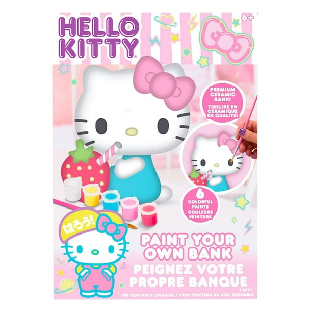 Hello Kitty Paint Your Own Bank, Age Range: 6+ - Walmart.ca
