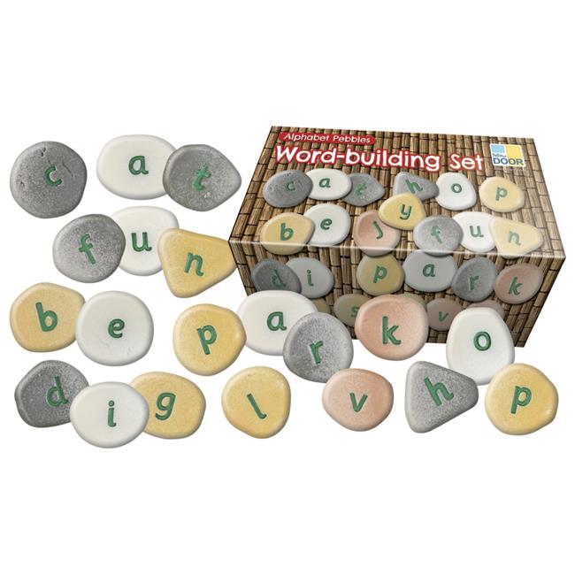Yellow Door US 2024479 Alphabet Pebbles Word-Building Set for Bulletin ...
