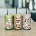1Set PVC DIY Heat Transfer Paper for UV Sublimation Cup Animals ...