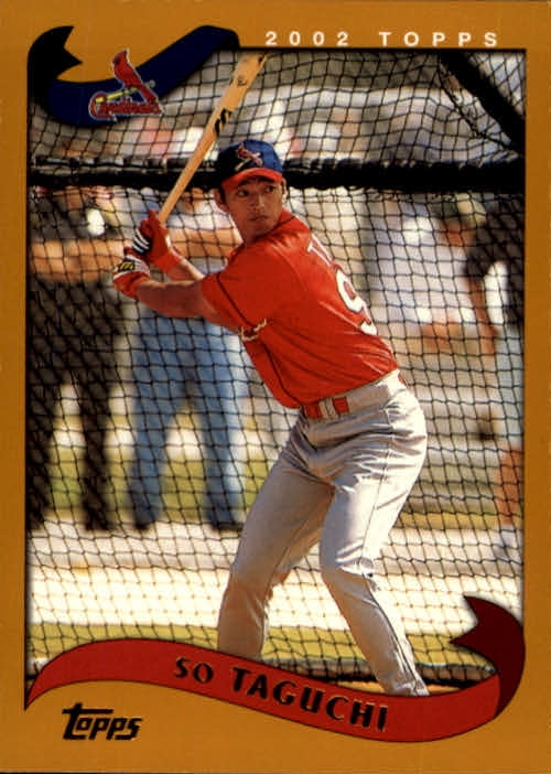 2002 Topps #426 So Taguchi RC MLB Baseball Trading Card - Walmart.com