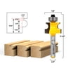 Yonico 5 Bit Corner Bead Router Bit Set - 1/4" Shank - 13516q - Walmart.com