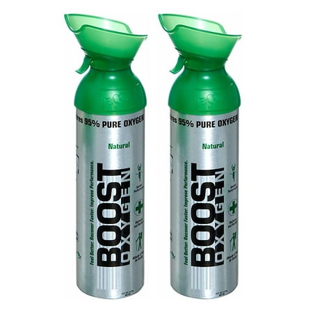 Boost Oxygen 22oz Natural Set of 2 Cans (44oz Total) - Walmart.com
