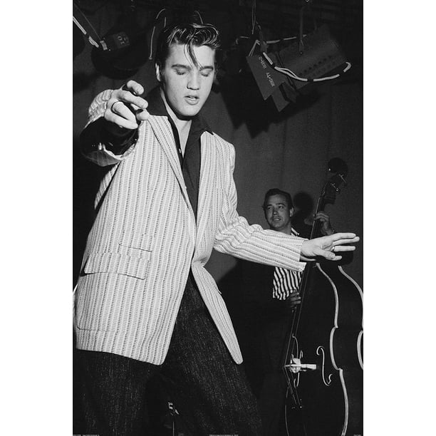 Poster - Studio B - Elvis Presley - Hips 36x24" Wall Art p6444 ...