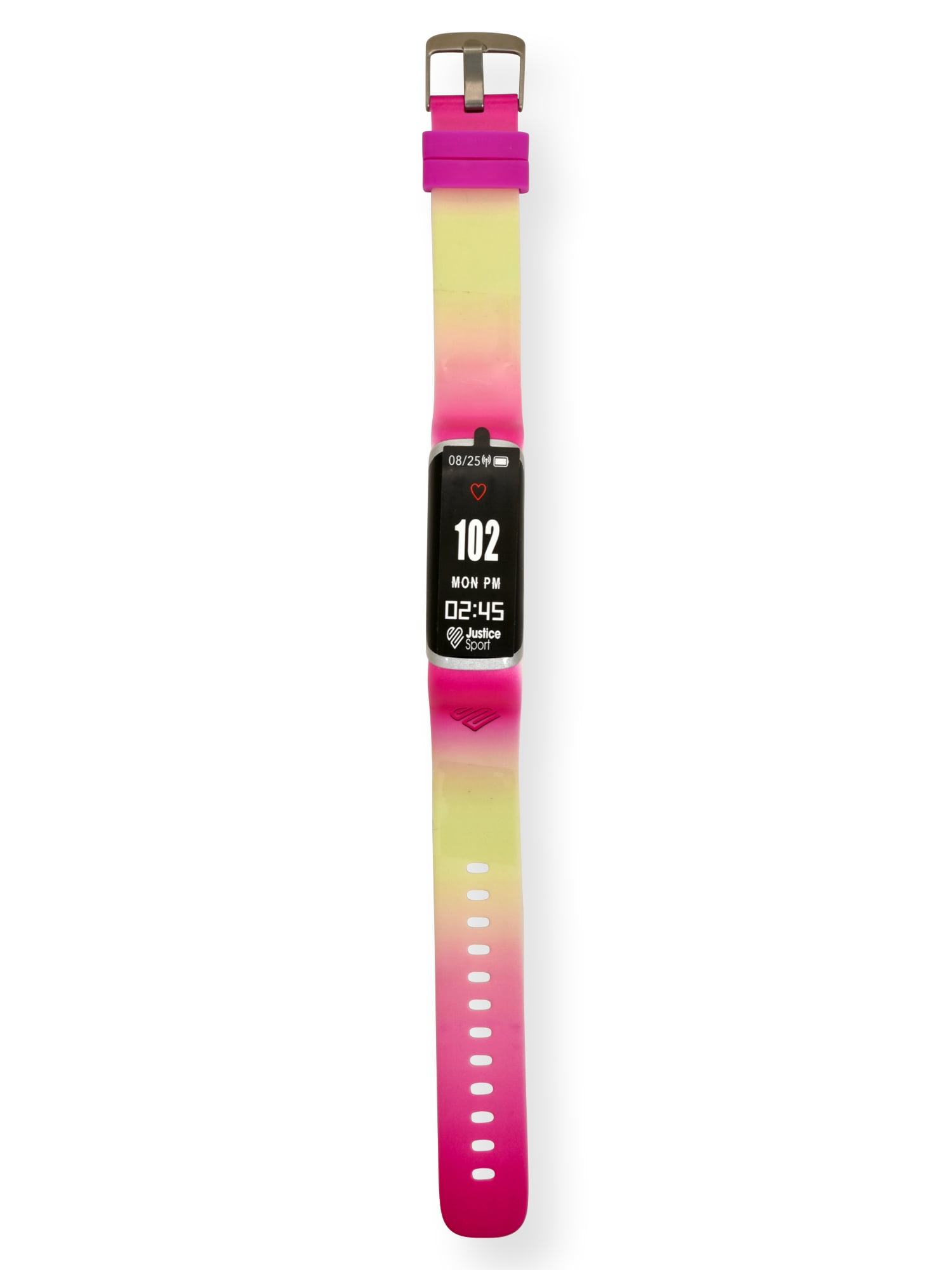 Justice Dynamic Heart Unisex Smartwatch – Rainbow JSE4102WM