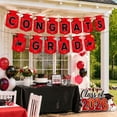 5-color 2026 graduation paper banner,indoor outdoor hanging sign ...